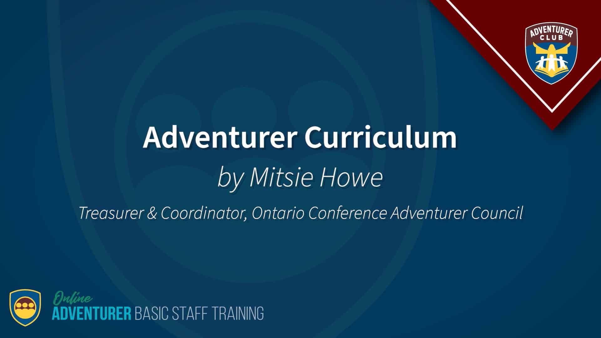 Training – Ontario Adventurers