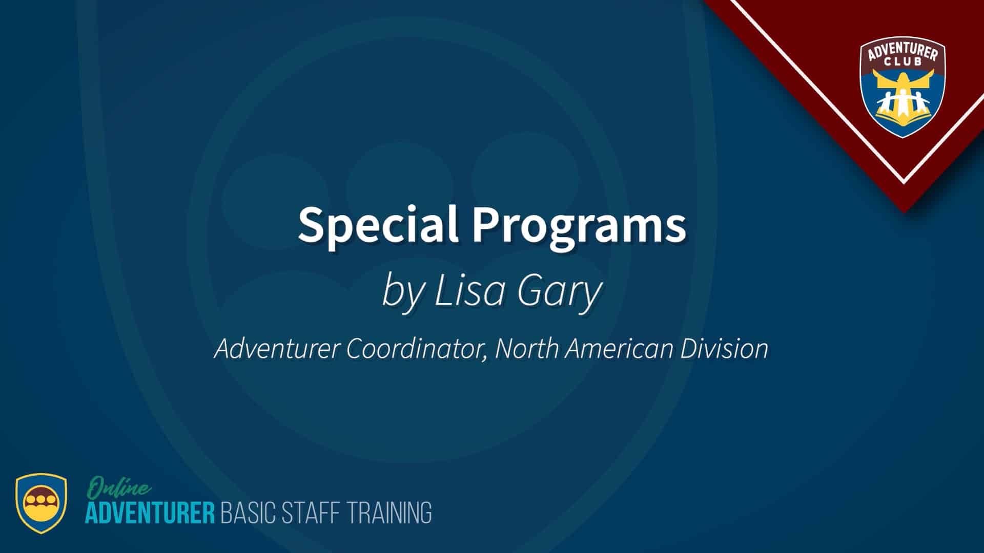 Training – Ontario Adventurers