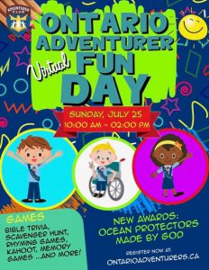 Adventurer Fun Day 2021 – Ontario Adventurers