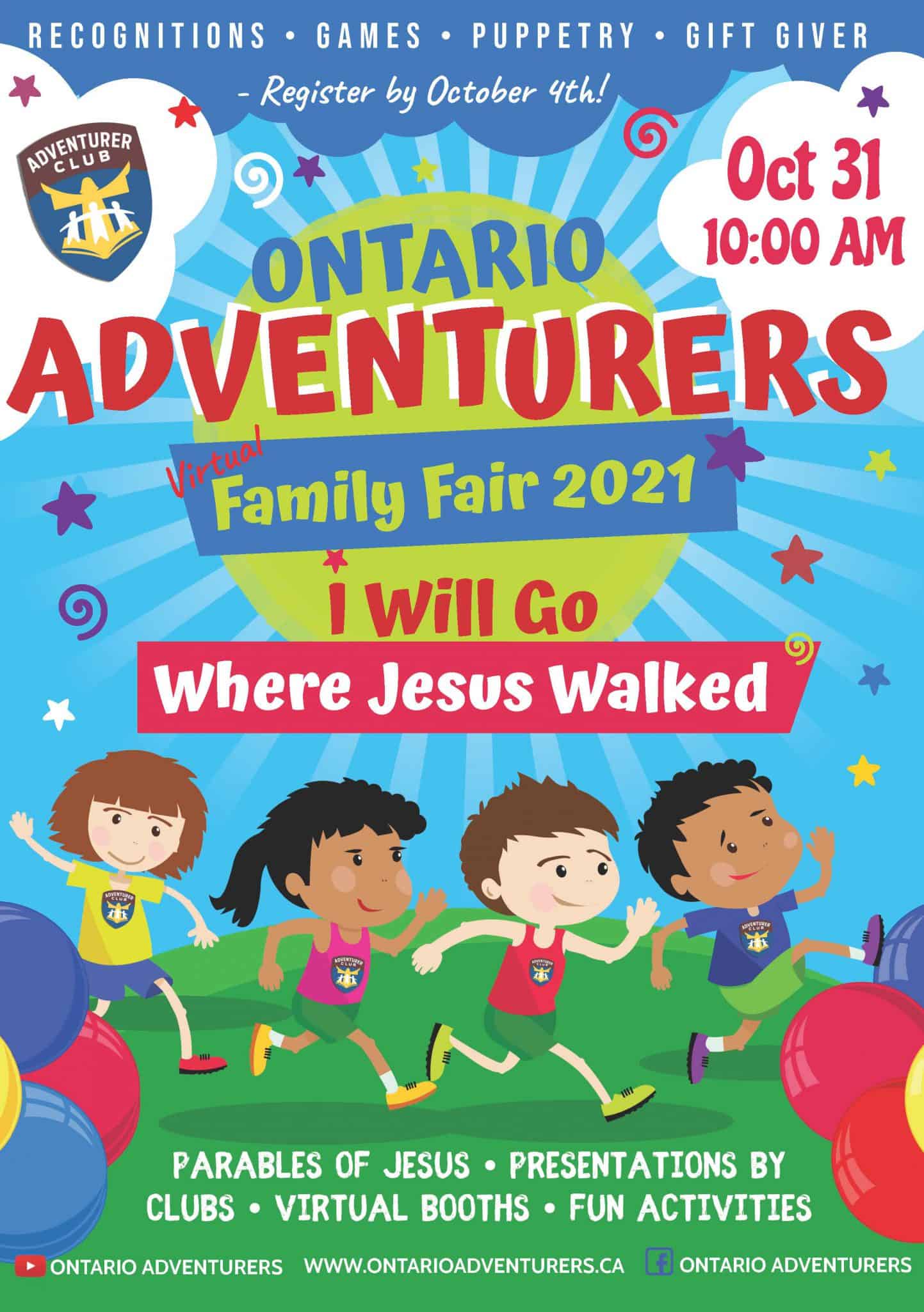 Adventurer Family Fair 2021 – Ontario Adventurers